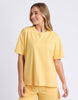 Simplified Tee Yellow – Foxwood Clothing