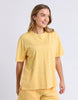 Simplified Tee Yellow – Foxwood Clothing