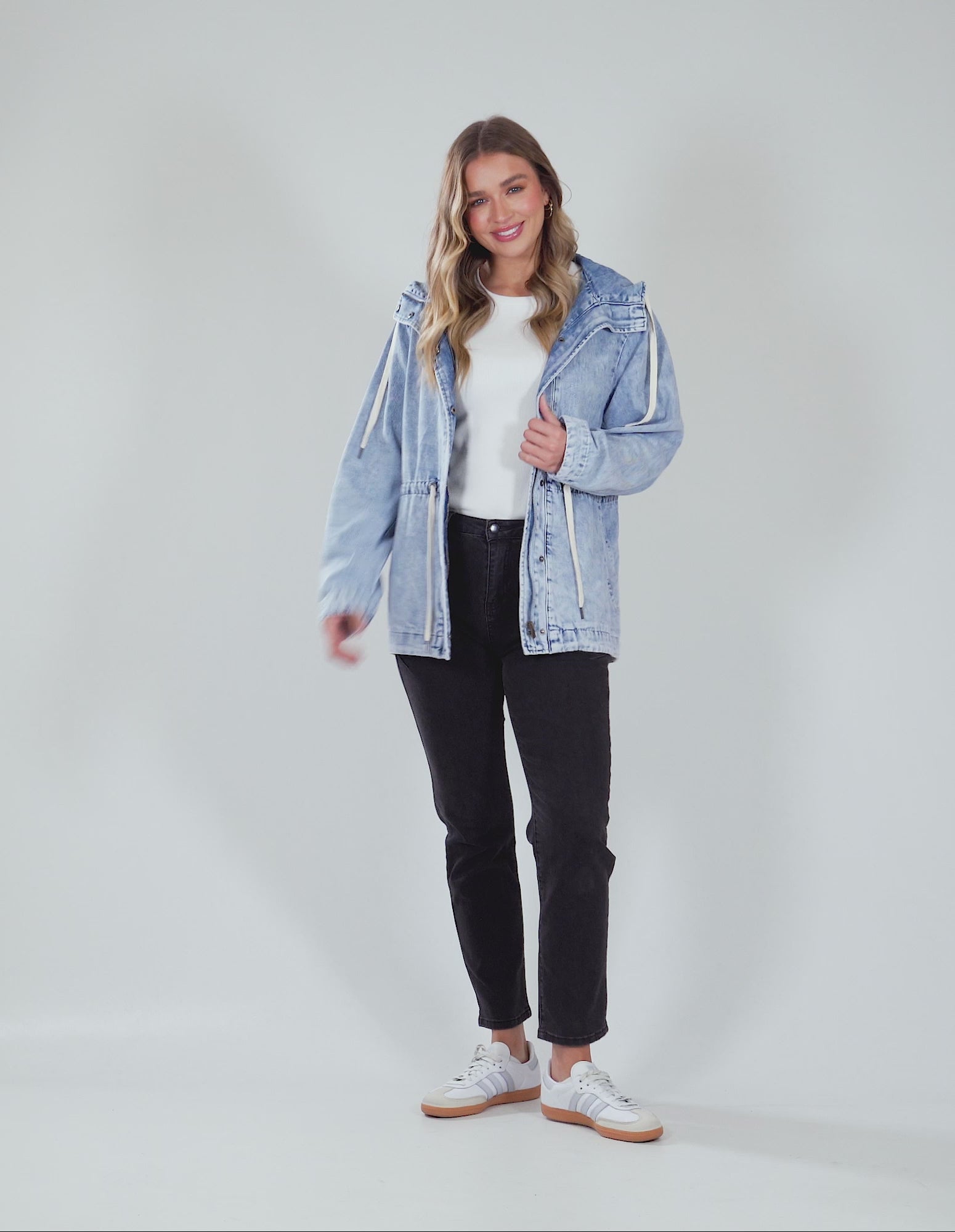 Kingston Anorak Light Blue – Foxwood Clothing