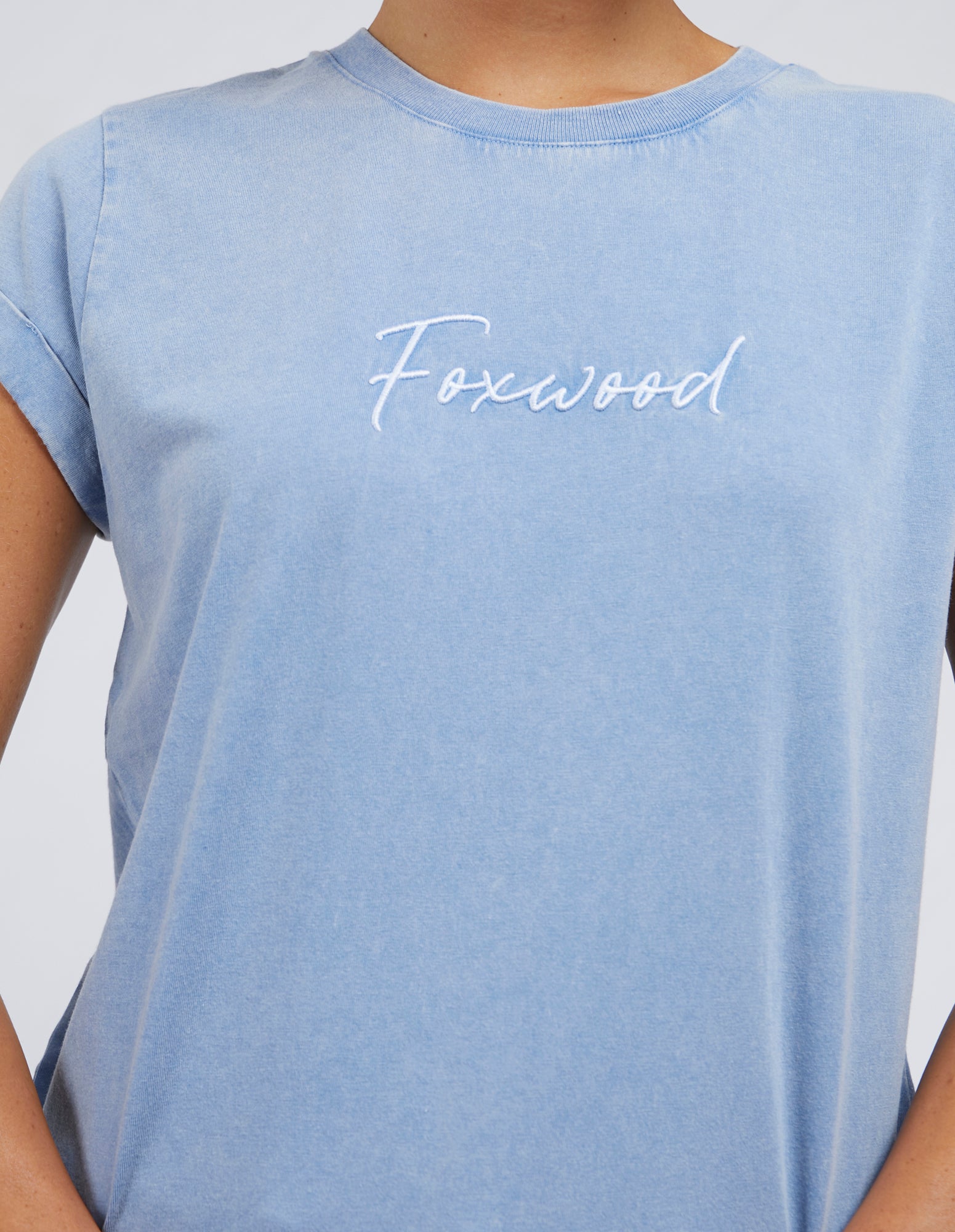 Signature Tee Light Blue | Buy Online | Foxwood Clothing