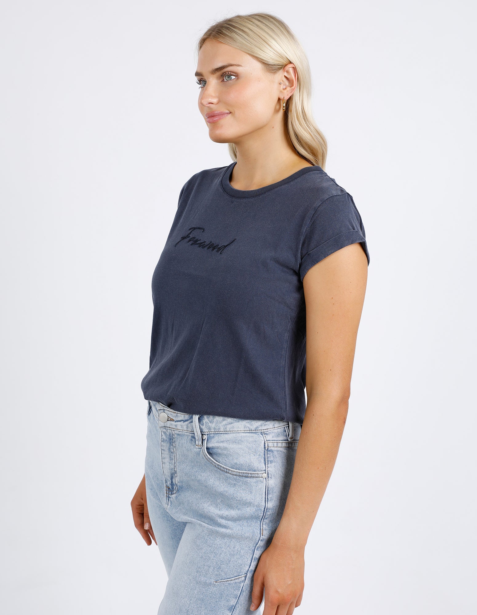 Signature Tee Navy | Buy Online | Foxwood Clothing